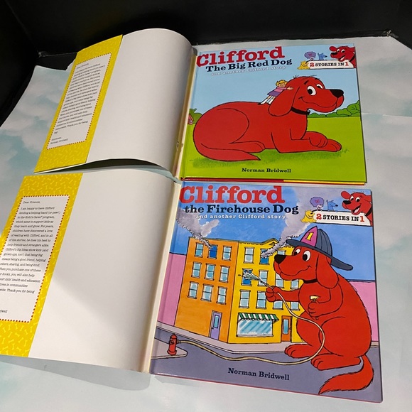 Clifford | Toys | Clifford 2 Stories In Hardcover Book Bundle The ...